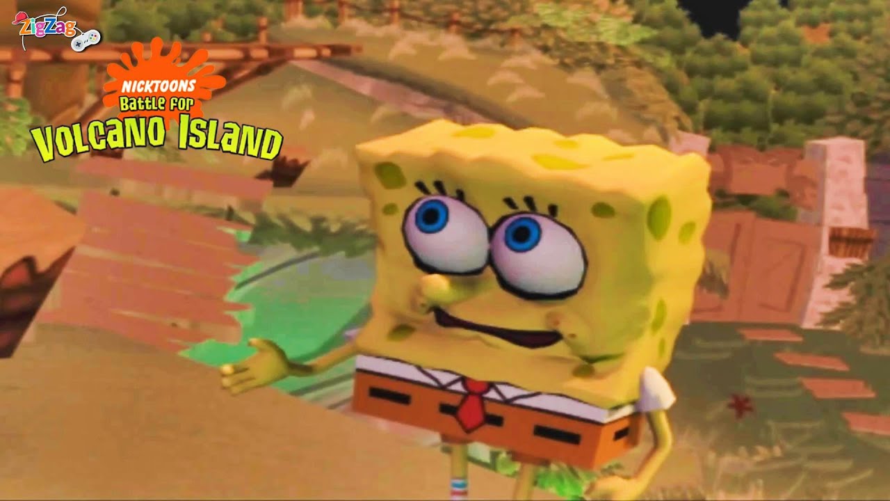 Nicktoons Battle for Volcano Island #5 | The Great Carapace | SpongeBob ...