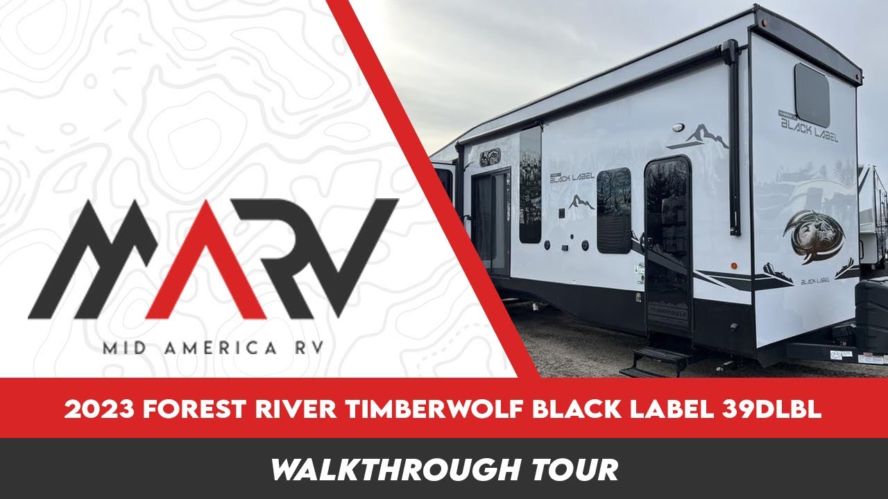2023 Forest River RV Timberwolf Black Label 39DLBL Walkthrough | Mid ...