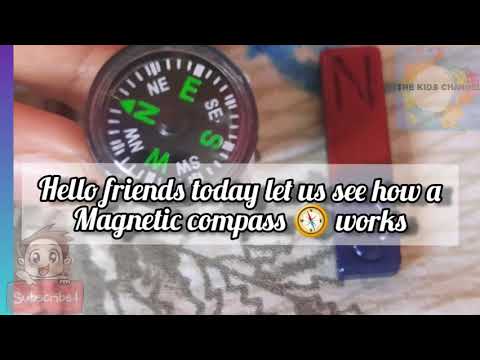 How does a magnetic compass works? - YouTube