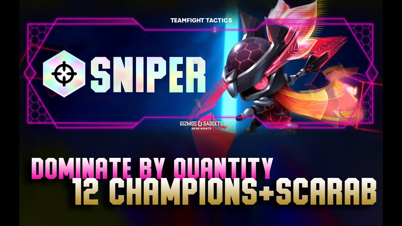 The Full Sniper - TFT Set 6.5 Neon Nights - YouTube