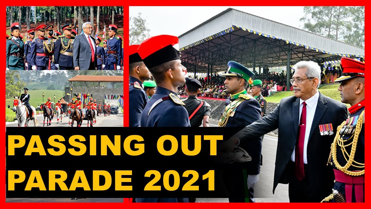 Sri Lanka Army Passing Out Parade 2021 | Sri Lanka Military Academy ...