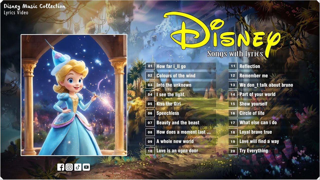 Collection Of Memorable Disney Music Songs Of All Time 🌷disney Songs Go ...