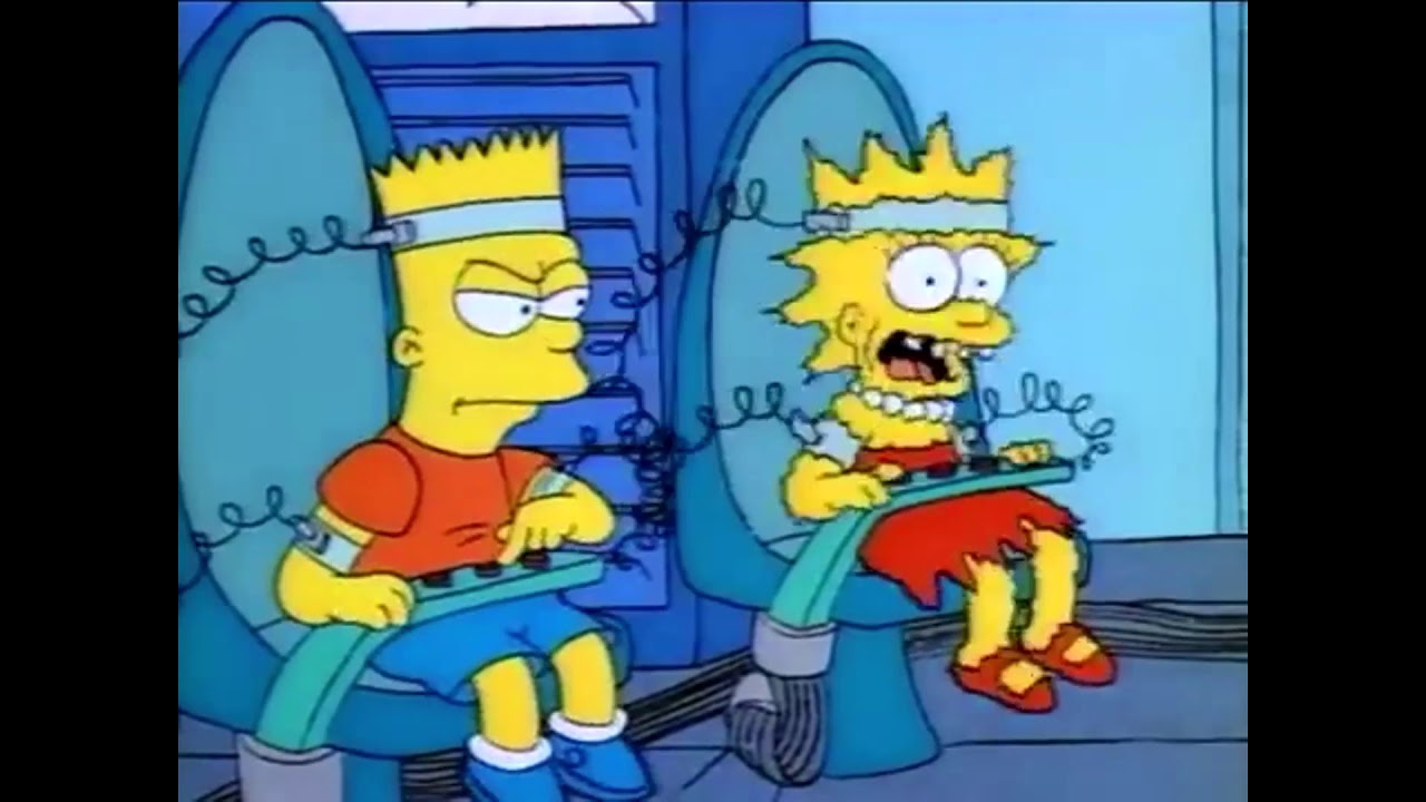 The Simpsons: The Simpsons Shock Each other - YouTube