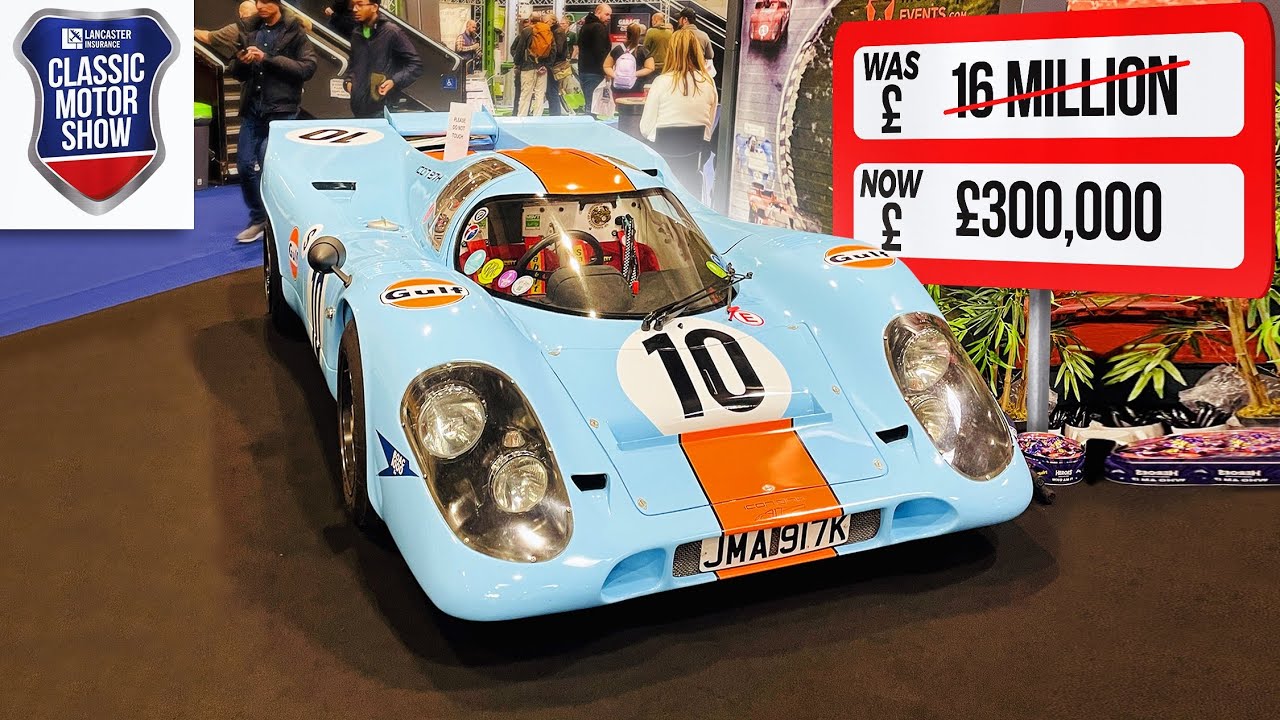 £16 MILLION Porsche 917K for £300k - classic motor show - NEC ...