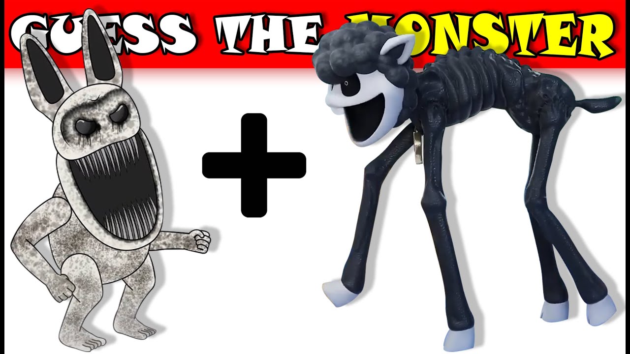 Guess The Monster 🐇🐑 Rabbit vs. Baba Chops! Creepy Monster | Zoochosis ...