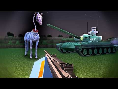 Using a Tank Against the Long Horse Mod Was Insane...