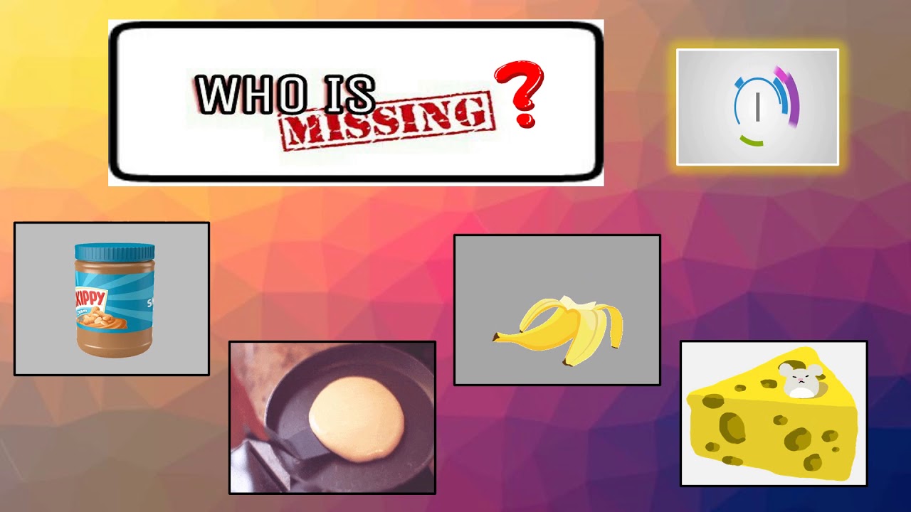 Who is Missing? (A food group challenge) - YouTube