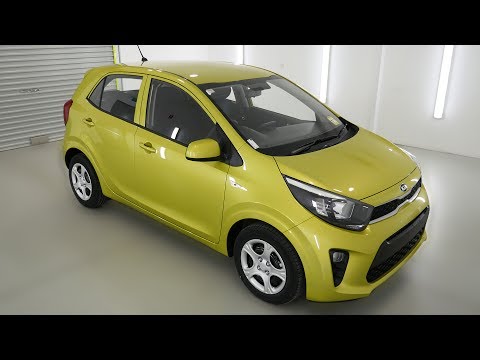 KIA PICANTO S Lime Green Auto Hatchback K080760 - YouTube