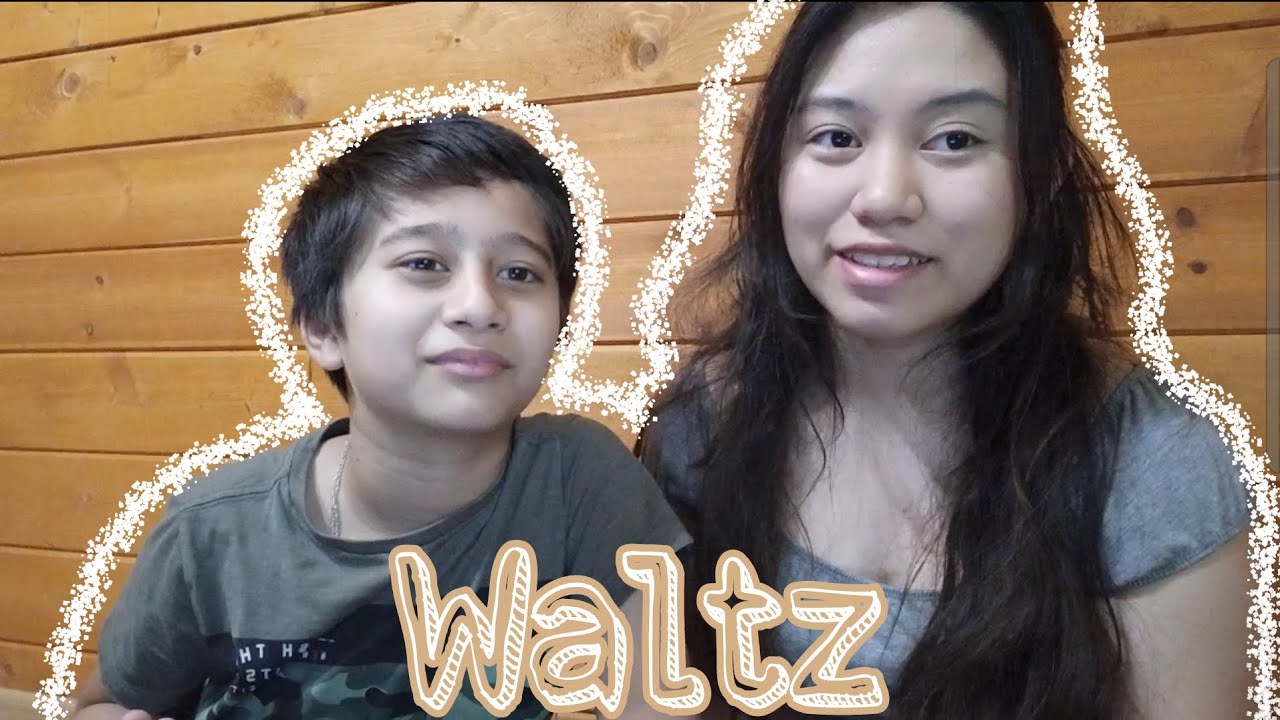WALTZ Dance tutorial |simple box step| ft. my brother - YouTube