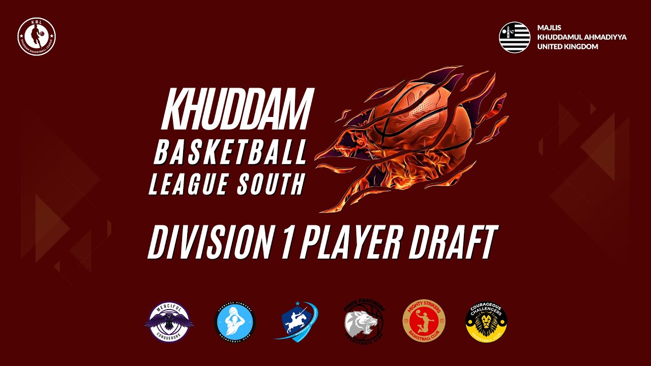 KBL South Division 1 Player Draft Season 2024/25 - YouTube