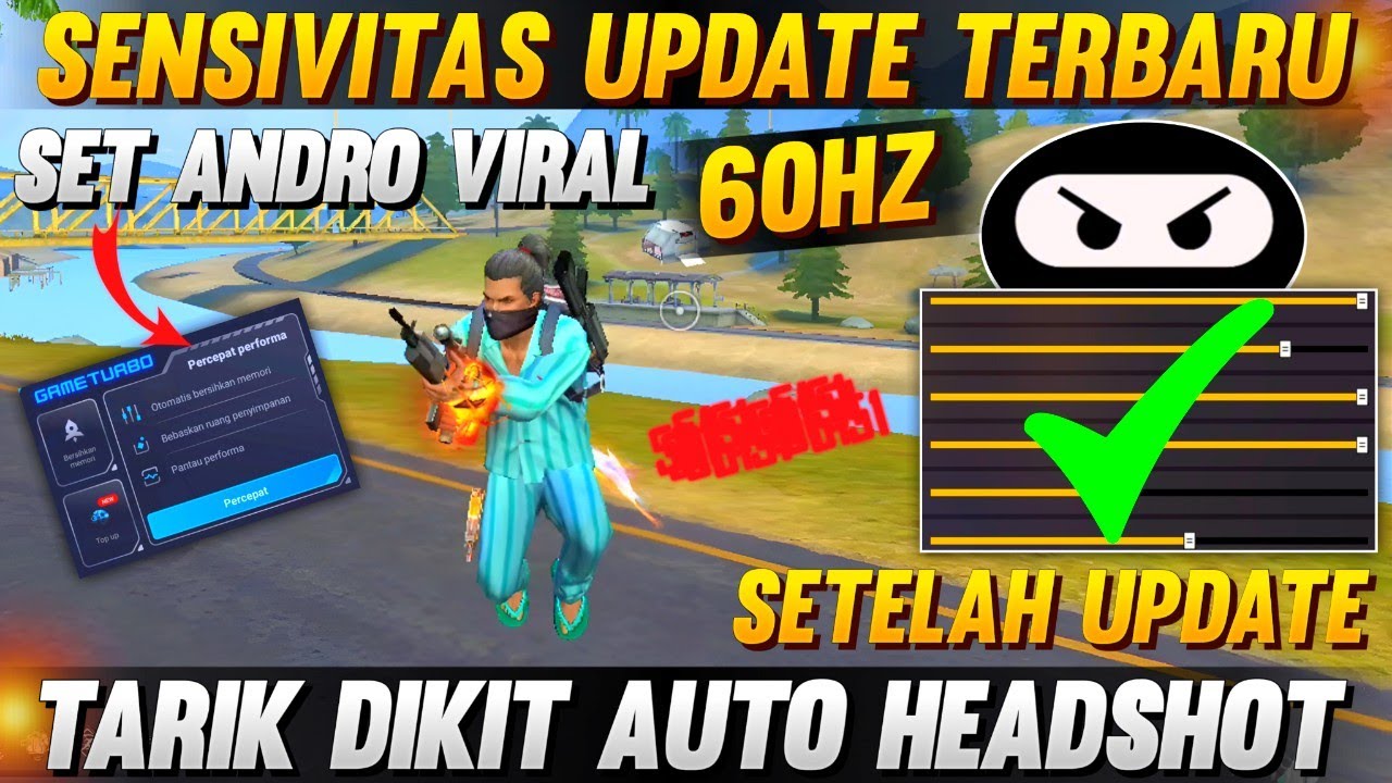 GACOR PARAH 👽 SET ANDRO + SENSITIVITAS FF AUTO HEADSHOT 2024 UPDATE TERBARU - YouTube