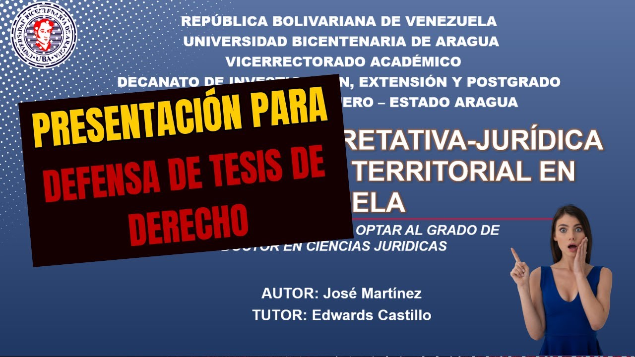 Presentación en PowerPoint Defensa de Tesis Doctor en Ciencias ...