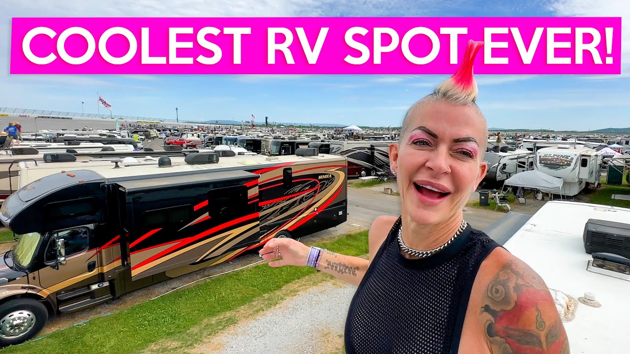 You WON'T BELIEVE where we camped this weekend! RV Living! - YouTube