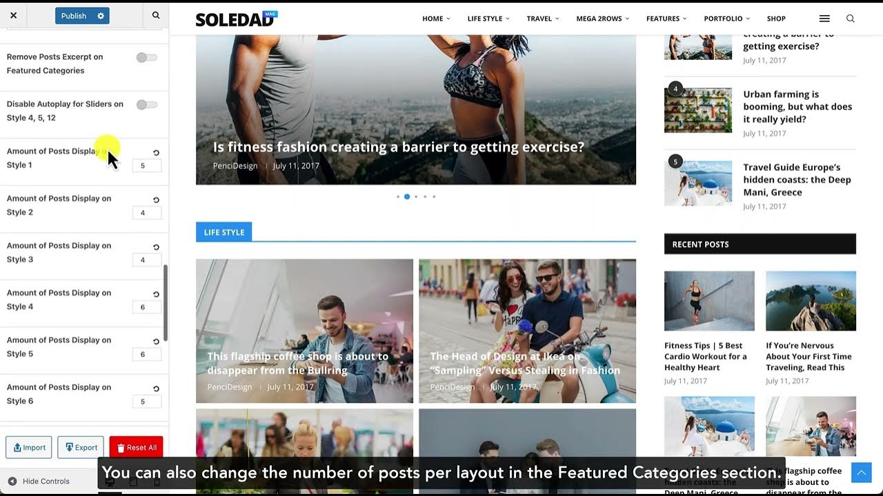 How to configure Homepage using WordPress Customizer? | Soledad WordPress Theme Tutorial - YouTube