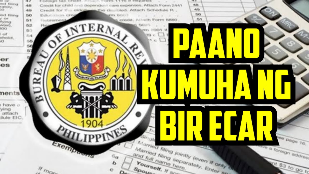 Paano kumuha ng BIR eCar in 5 easy steps - YouTube