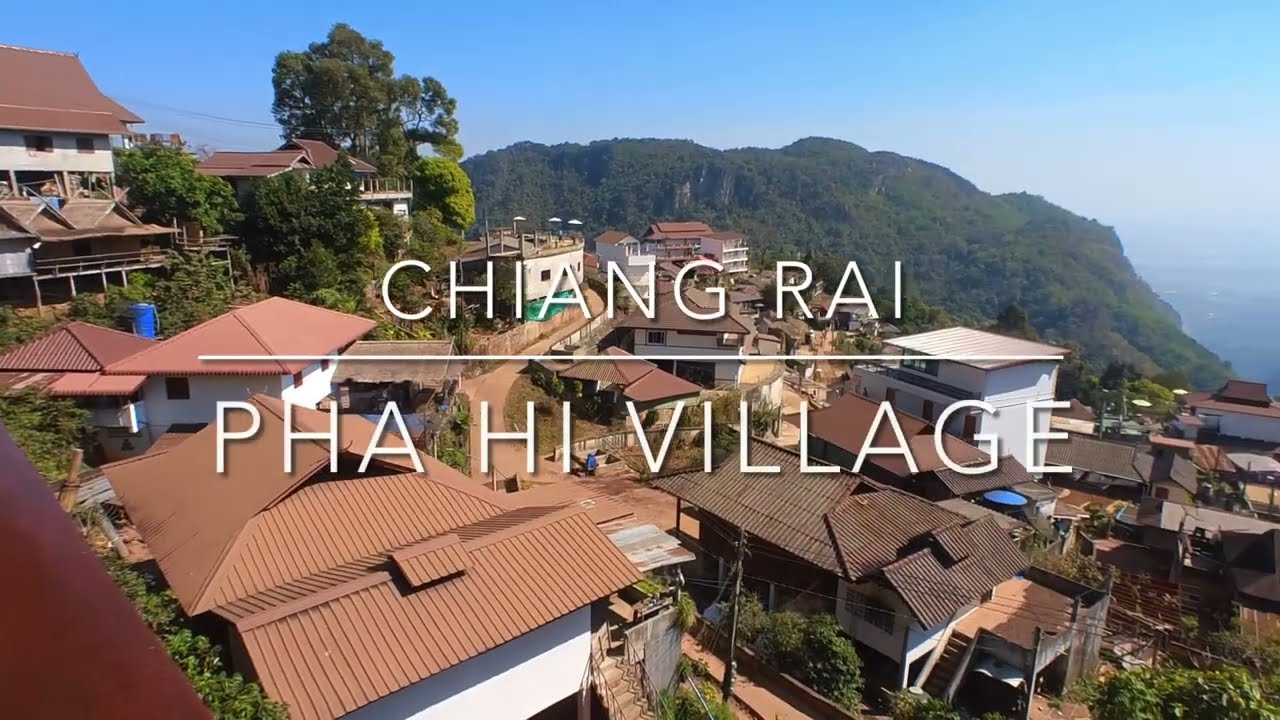 Pha Hi Village ( View Point ) Chiang Rai , Thailand JAN 2023 - YouTube