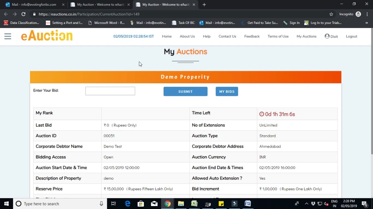 Bidder Process - YouTube