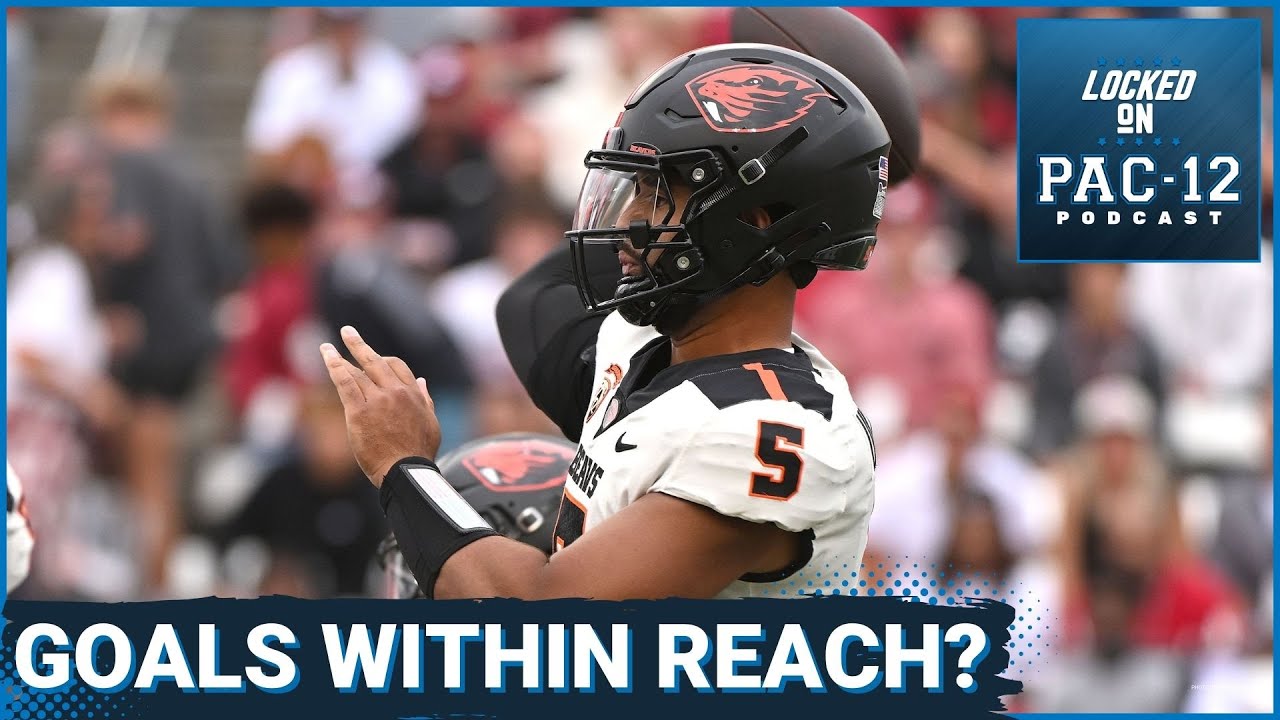 Oregon State's goals are still within reach. But they must beat Utah l ...