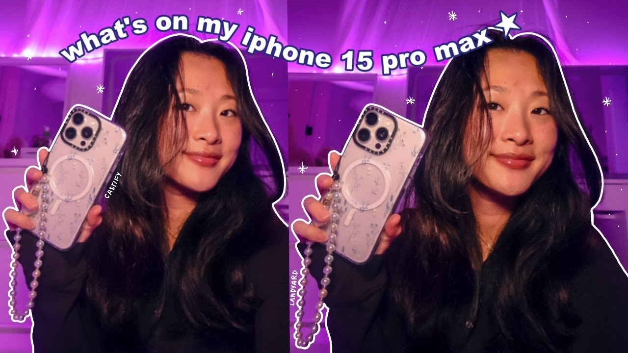 what's on my IPHONE 15 PRO MAX - YouTube