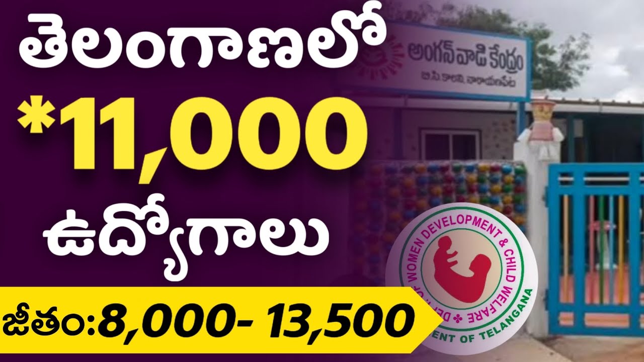 TS Anganwadi Notification 2024 | TS Anganwadi Latest News Today TS ...