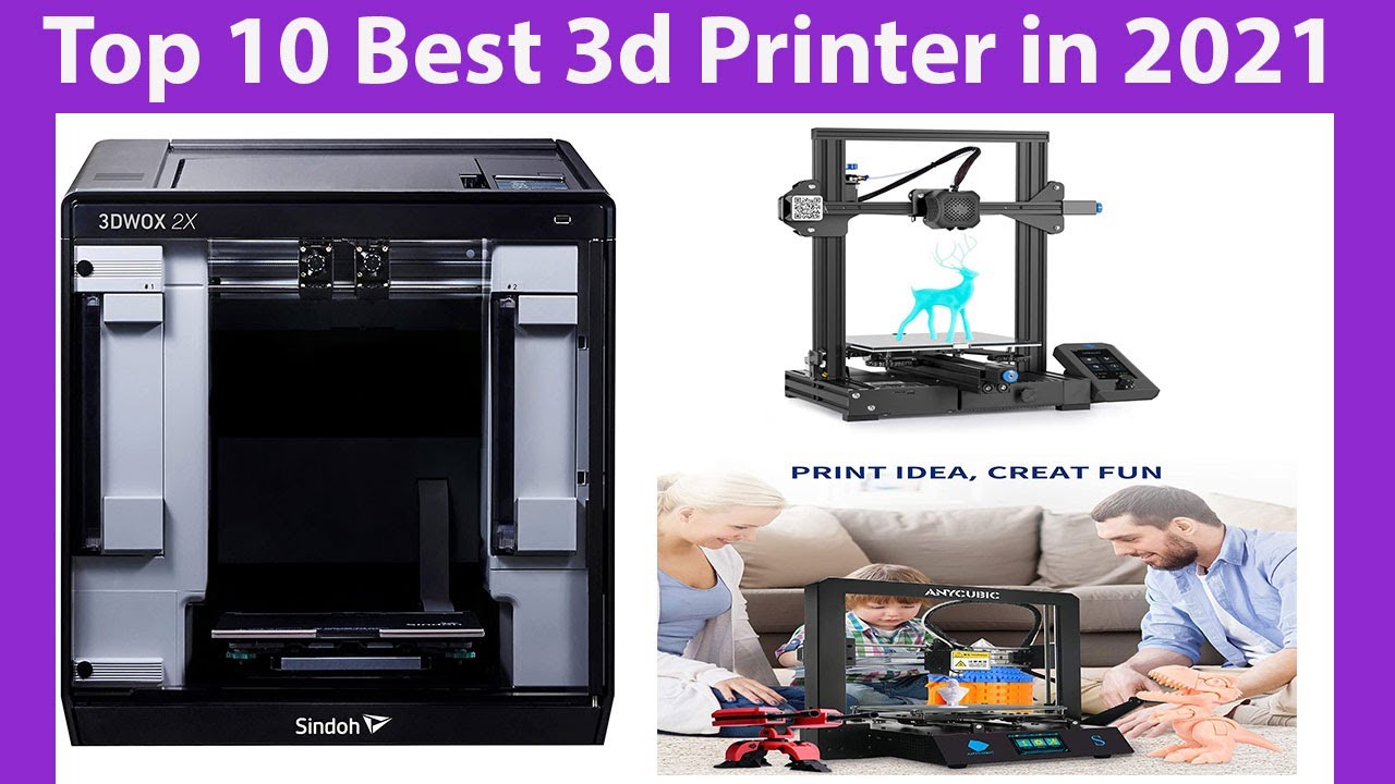 Top 10 Best 3d Printer in 2021 you can buy from amazon - YouTube