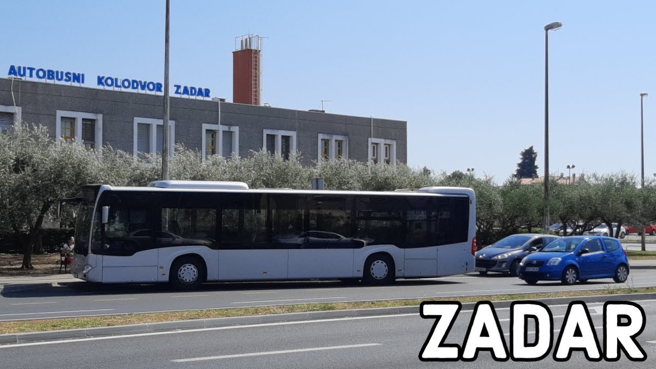 Autobusi u Zadru kod Autobusnog kolodvora | Buses in Zadar, CRO - YouTube