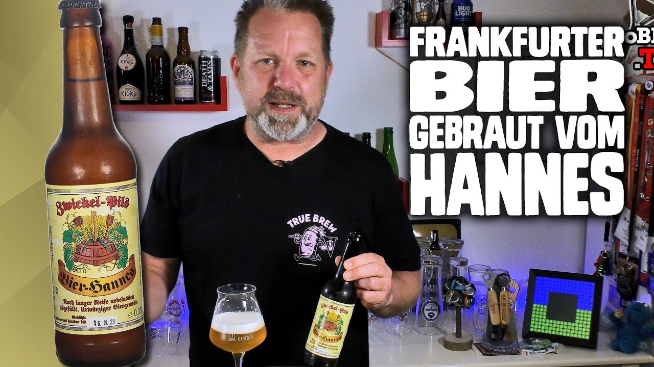 ZWICKL PILS vom BIER HANNES aus Frankfurt - YouTube