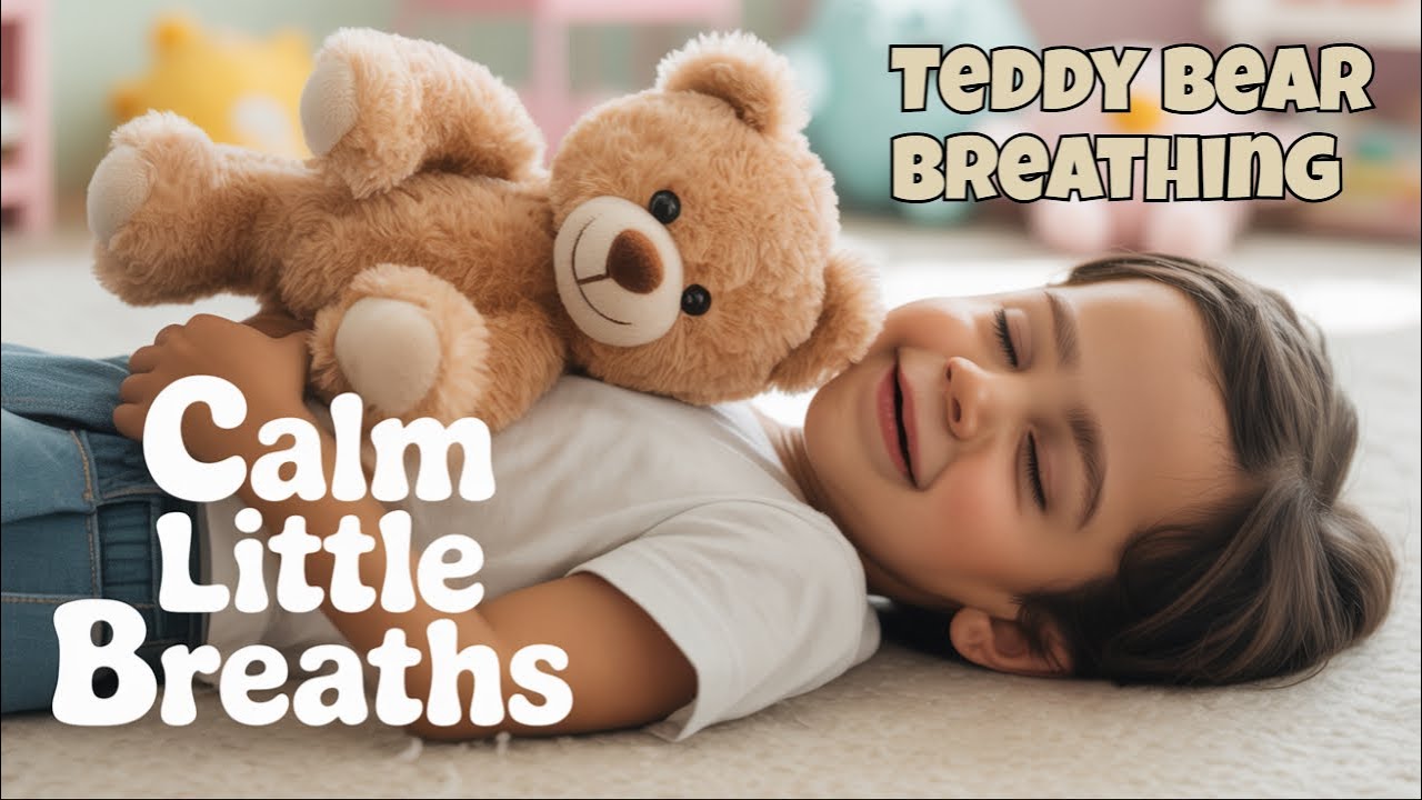 Kids Love This Easy Teddy Bear Breathing Exercise @BalanCHIng - YouTube
