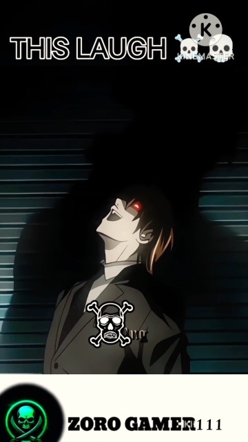 anime author character evil laugh vs this laugh - YouTube