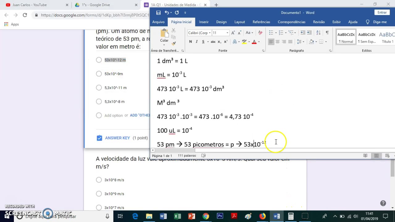 Exercicio - Picometro - YouTube