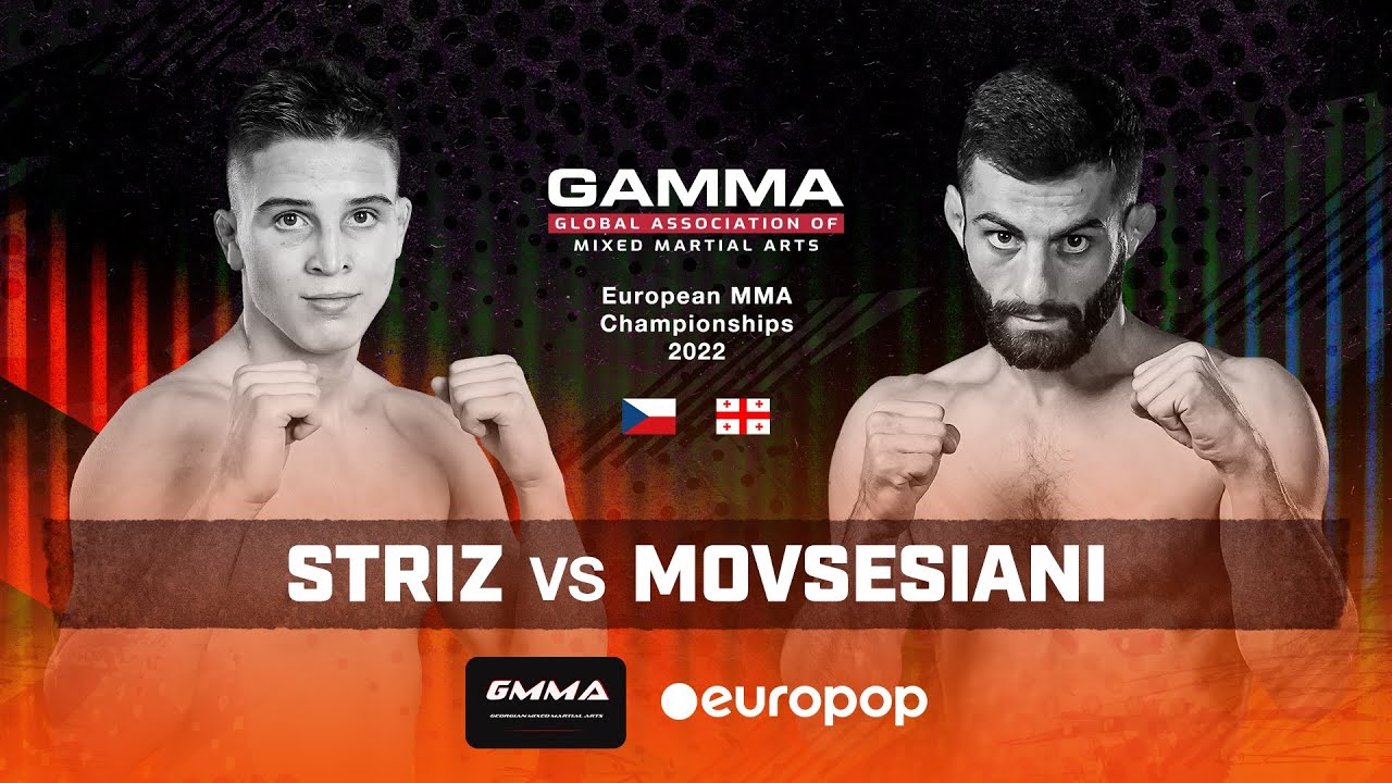 Finals MMA -65.8kg Petr Striz v Rapael Movsesiani GAMMA European ...
