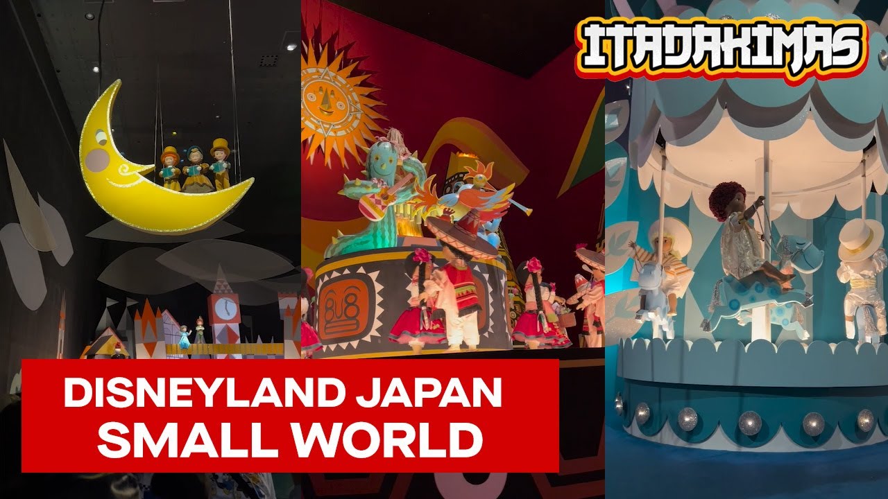SMALL WORLD DISNEYLAND TOKYO! - YouTube