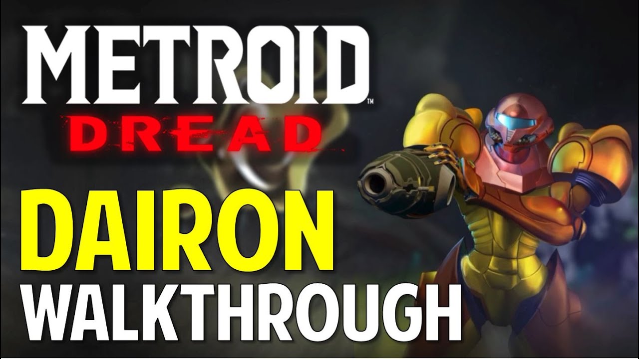 Metroid Dread: DAIRON - Morph Ball Bomb, Speed Booster & Grapple Beam ...