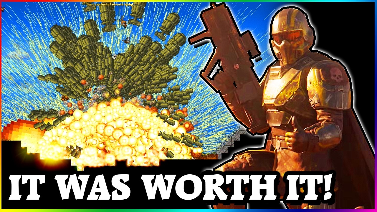 Helldivers Mod In Cortex Command Goes Horribly Wrong! - YouTube