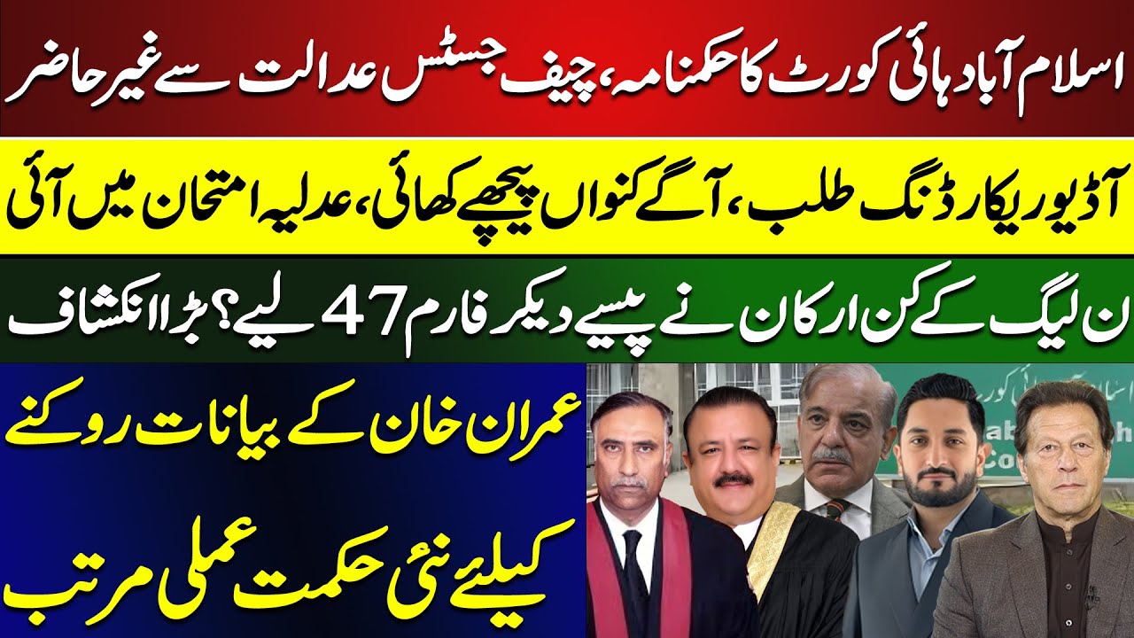 Justice Dogar in Hot Waters | Imran Khan Lashes Out at FIA Team ...