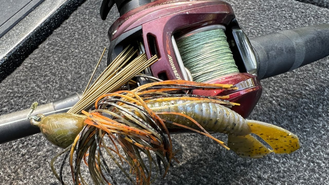 Grass Jig Flipping Up Giants (Full Setup in Video) - YouTube