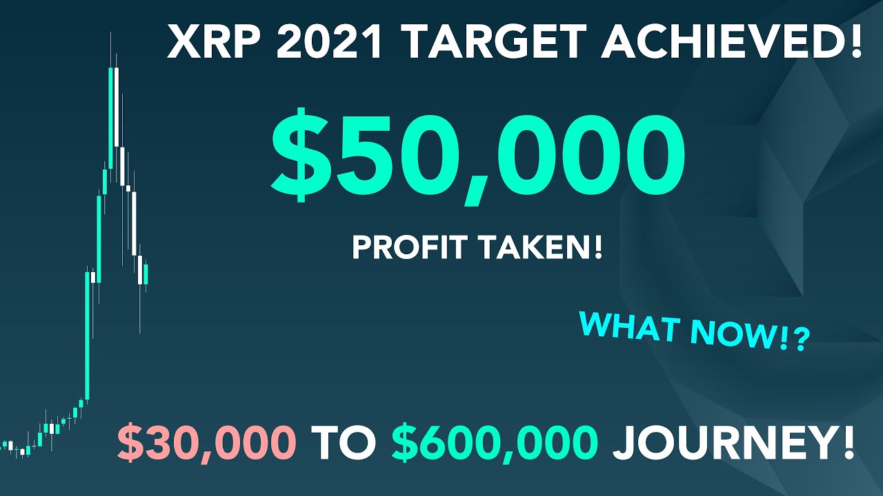 XRP 2021 TARGET ACHIEVED! ANOTHER $50,000 PROFIT BANKED! WHAT WILL ...
