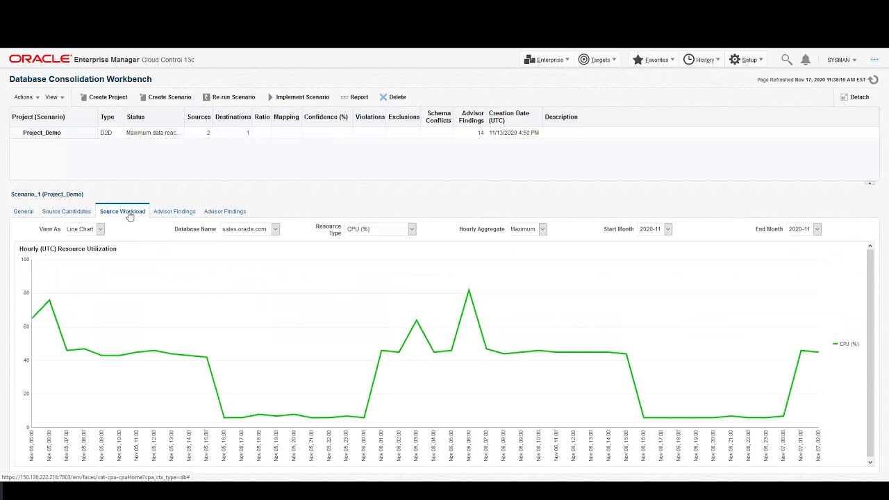 Oracle Database Consolidation Workbench Overview - YouTube