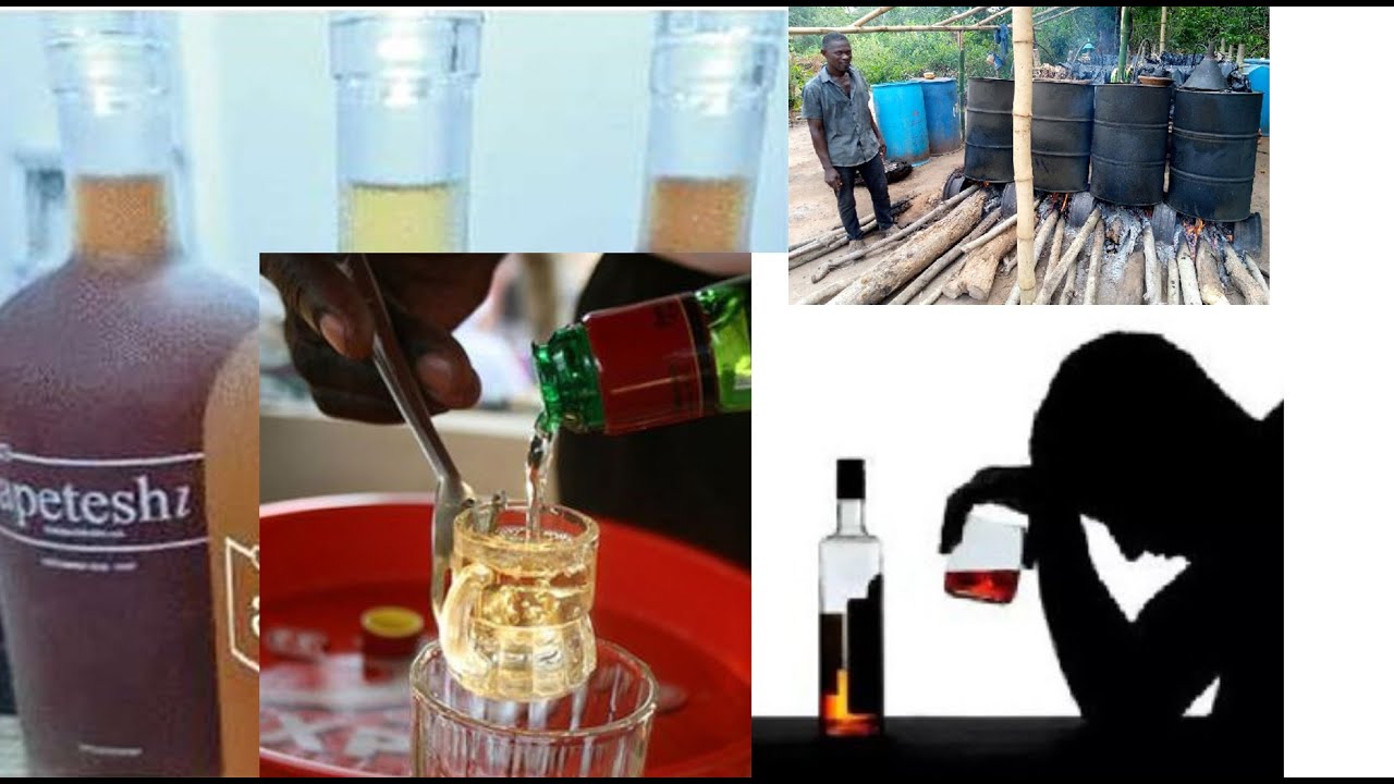 Eiiii wahala don't come for Akpeteshie prices(Step by step how it is ...