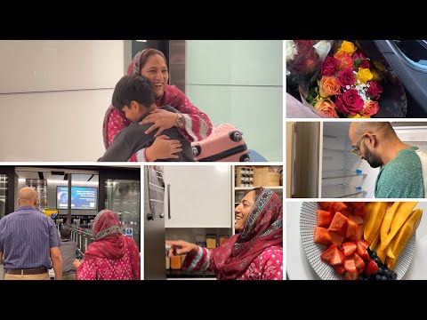 Mama Pakistan Sey Wapis Aay | Surprise Mama Key liya | Mama Huy Bohut Khush