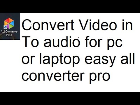 Convert Hd Video To audio 3gp mp4  flv file easily Pc or Laptop 2022