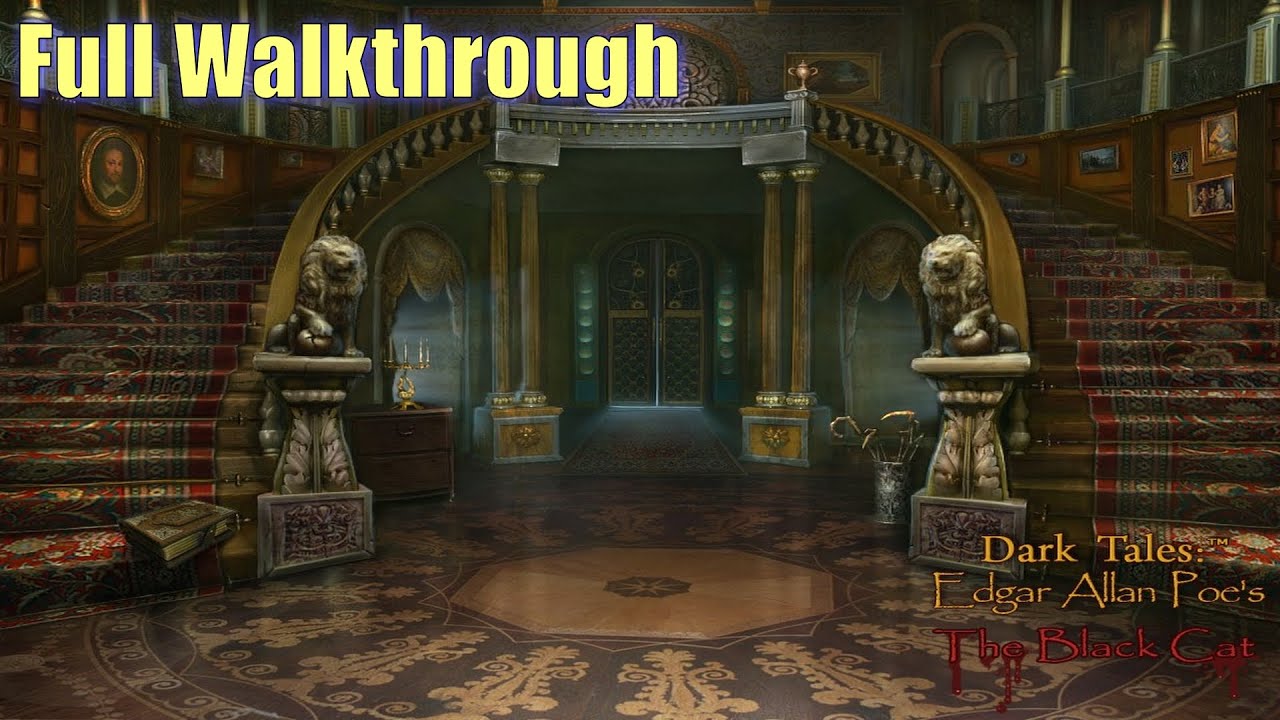 Let's Play - Dark Tales 2 - Edgar Allen Poe's The Black Cat - Full ...