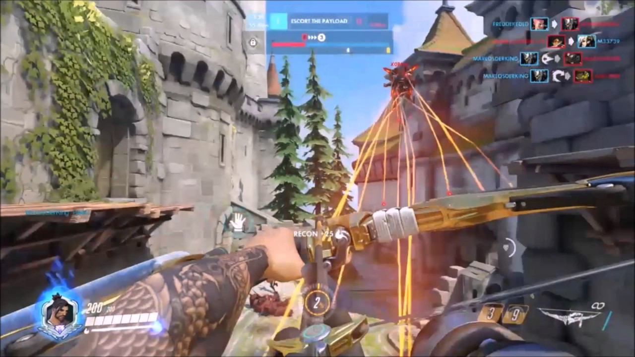 Overwatch Buff Says I'm One Of The Top 500 Hanzo Players On PS4 - YouTube