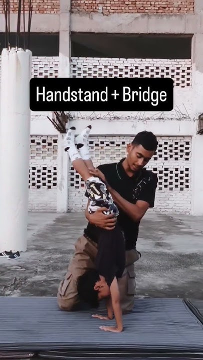 Master the Handstand Bridge: Step-by-Step Gymnastics for All Levels! 🧘‍♀️🤸‍♂️ - YouTube