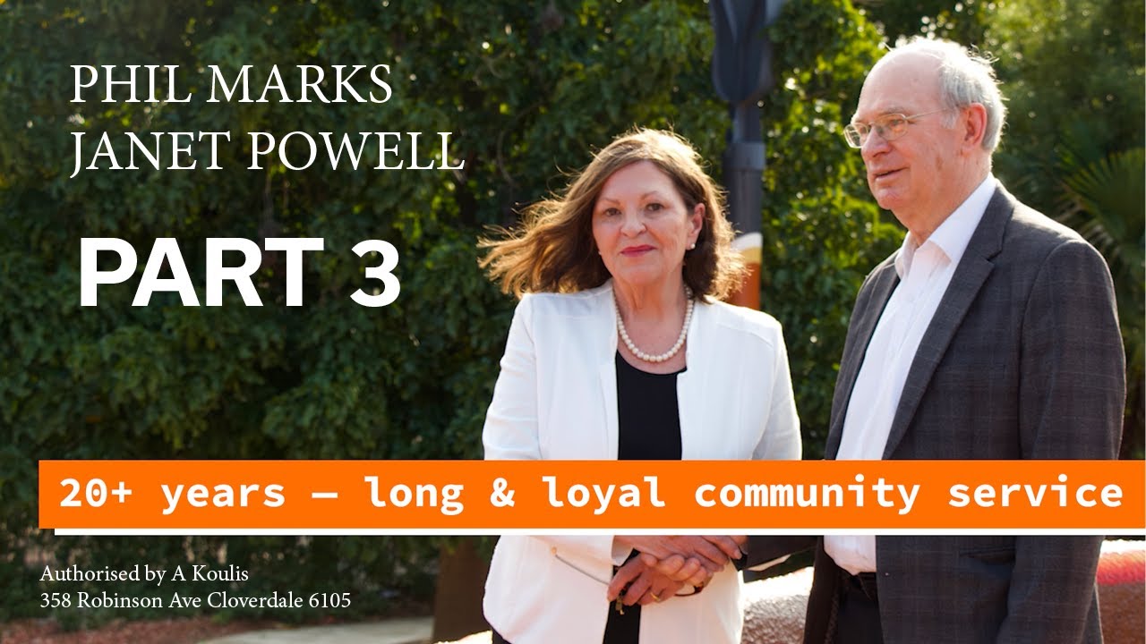 Part3 City of Belmont Community Leaders— Phil Marks Janet Powell - YouTube
