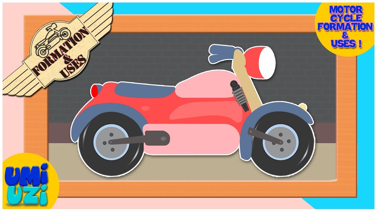 Umi Uzi | Bike | Formation And Use Videos For Kids | Car cartoons - YouTube