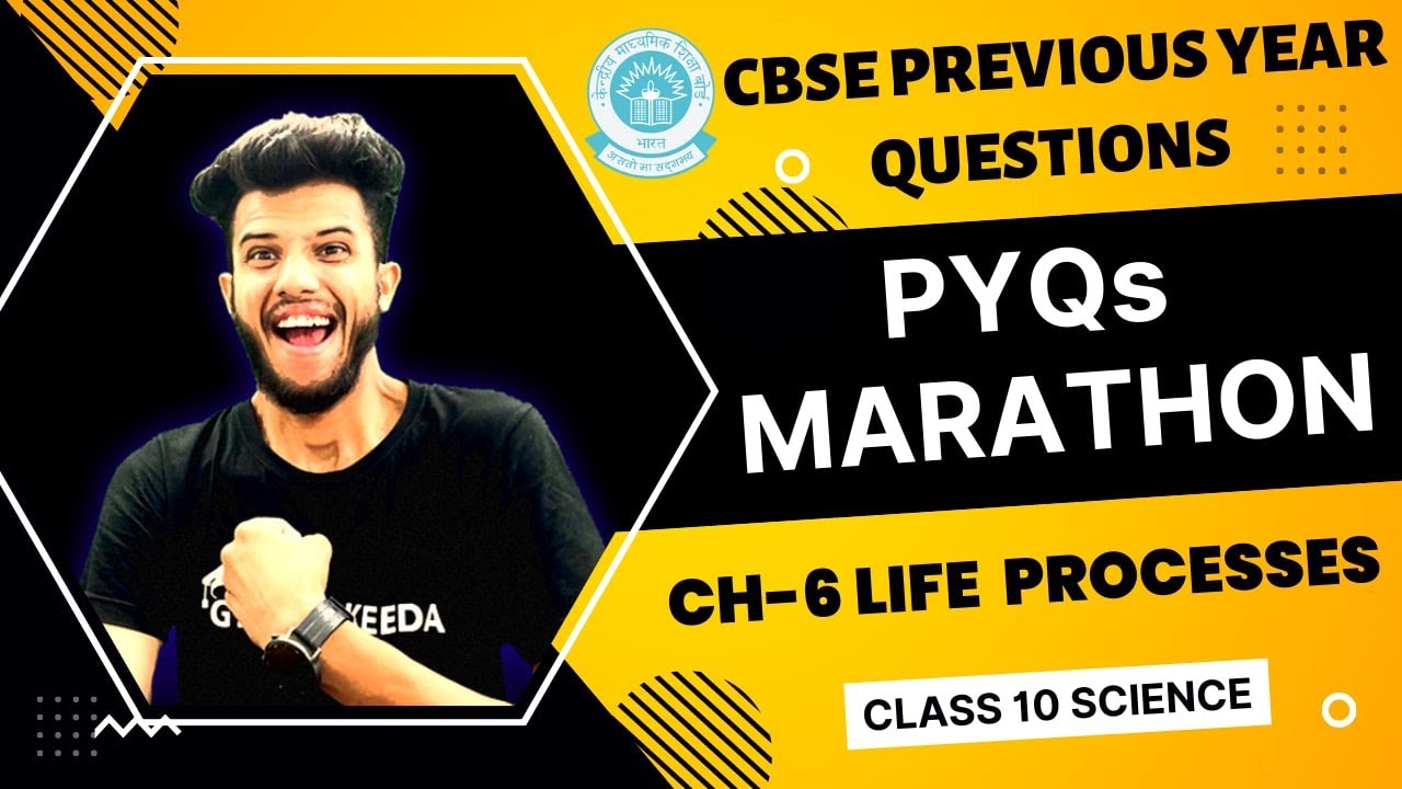 Most Important Questions Ch-6 Life Processes Class 10 Science |PYQs ...