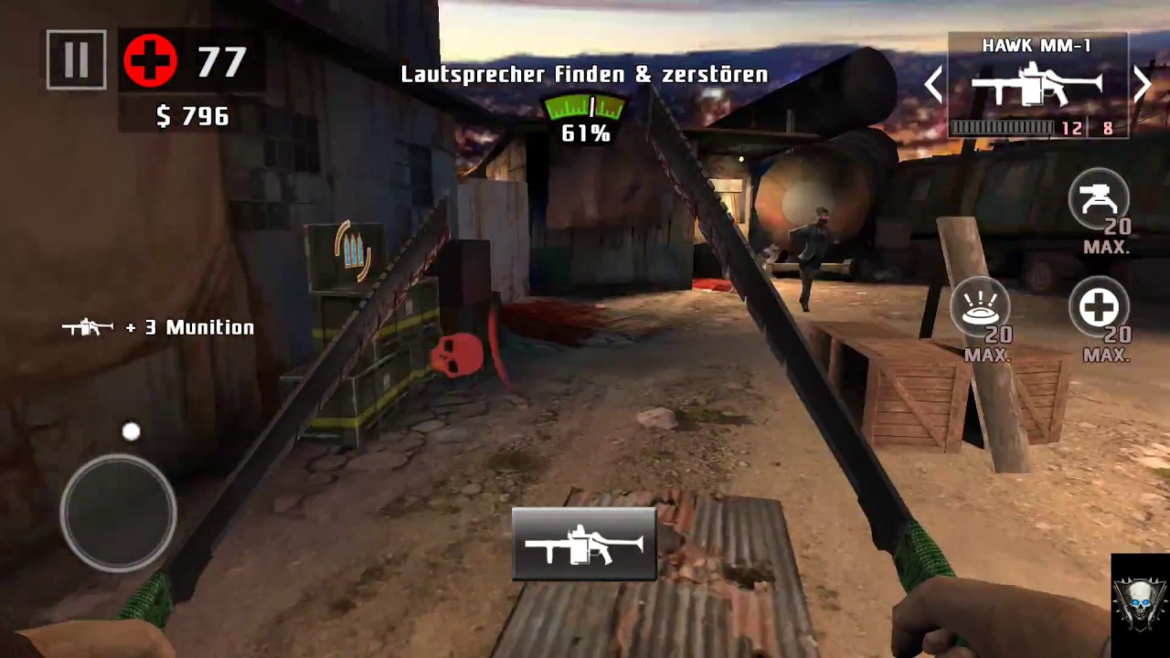 DEAD TRIGGER 2 Gameplay THE BEST MISSION FOR BLUEPRINTS 8 giant zombies ...