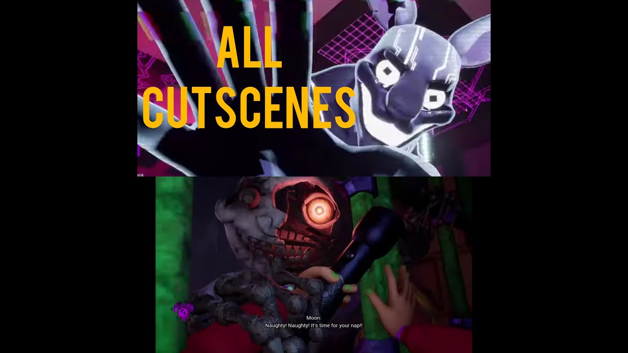 FNAF RUIN | ALL CUTSCENES - YouTube