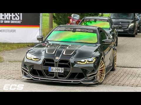 BMW M Cars Leaving BimmerFest 2026 ! POLICE, 1000HP M5 G90, Turbo E30, MH4 900, 3.5 CSL